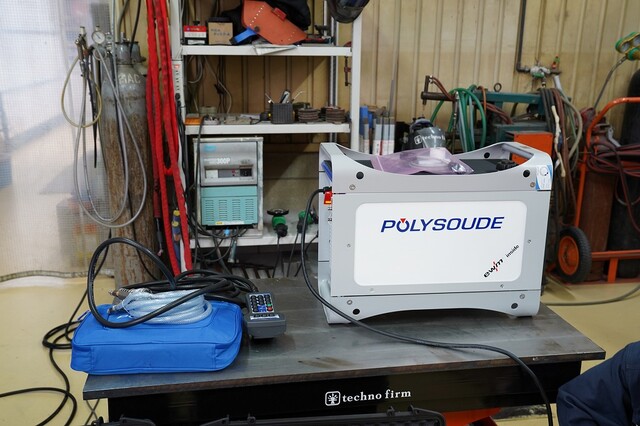 POLYSOUDE ポリスード自動溶接機導入！！(*^^)v | 【やりまっせ !!】 大阪の製缶屋 社長ブログ